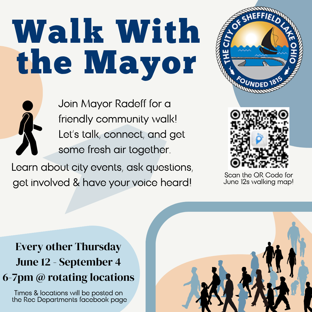 Walk With The Mayor - City of Sheffield Lake Ohio